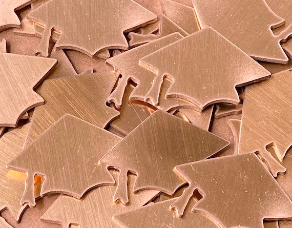 Copper Graduation Cap Stamping Blanks – Bopper Metal Supply