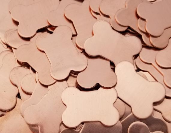 Copper Dog Bones Stamping Blanks – Bopper Metal Supply
